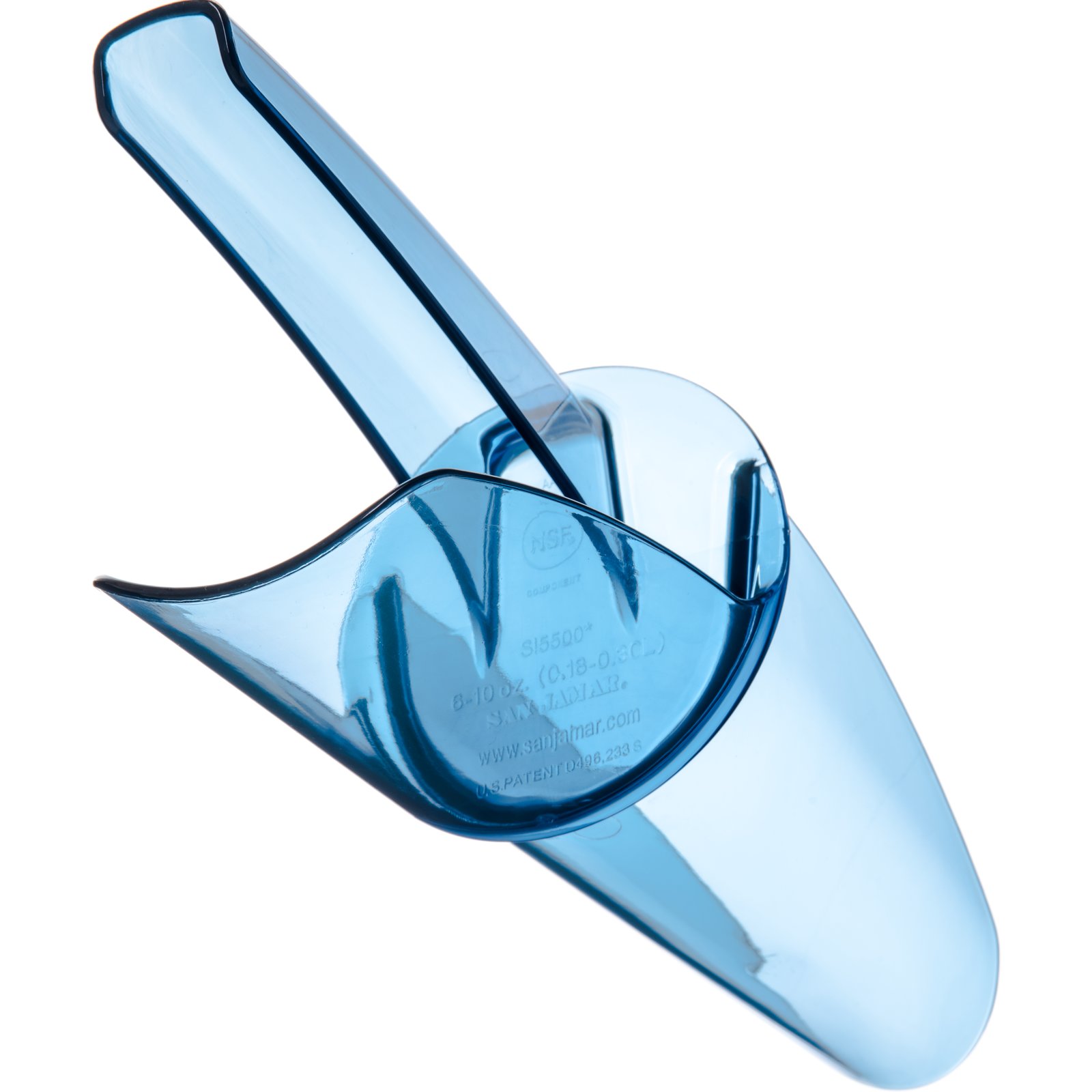 SI5500 - SAF-T-SCOOP 6 - 10 OZ - BAR/BEV - Blue | Carlisle FoodService ...