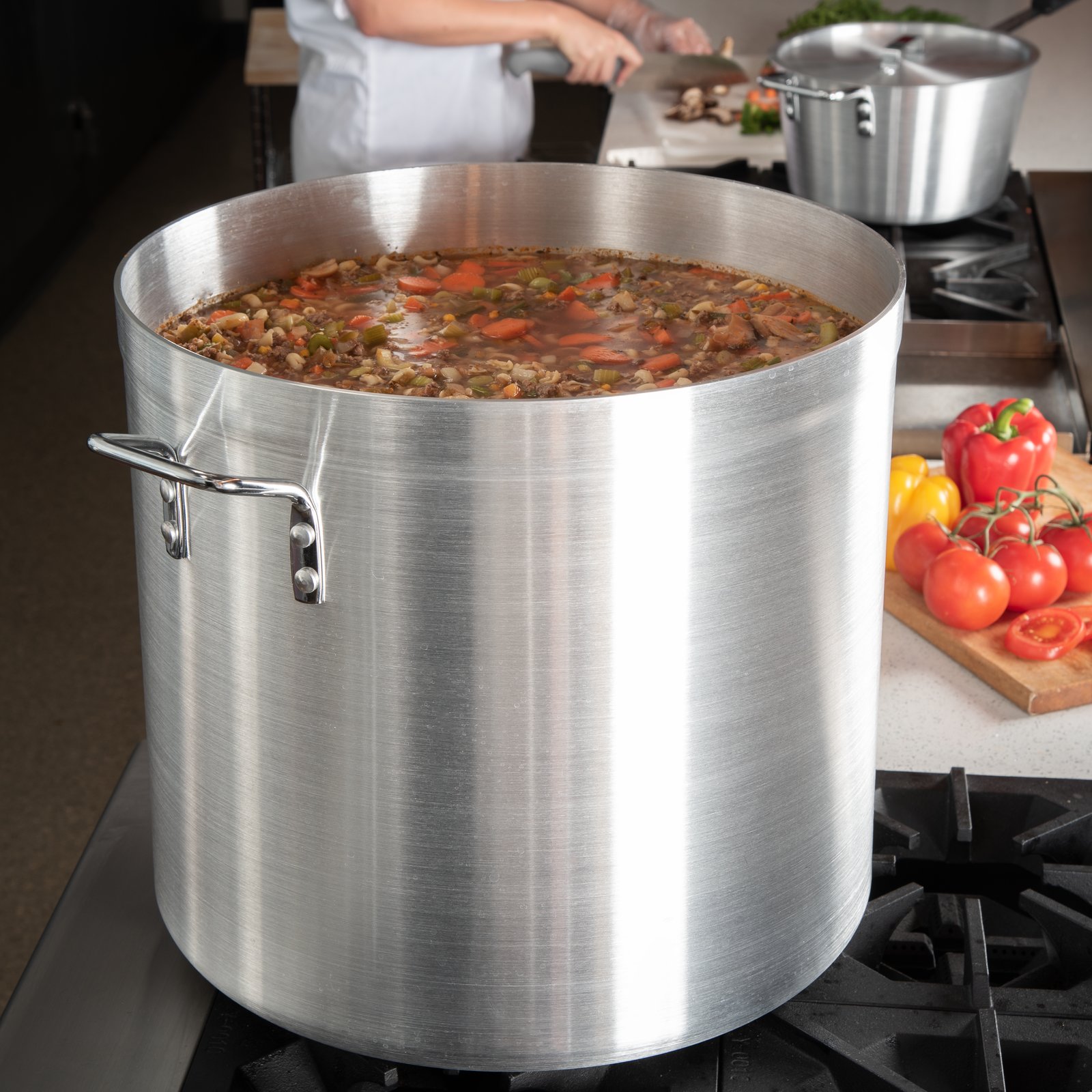 61260 Standard Weight Stock Pot 60 Qt Aluminum Carlisle 61260 Standard Weight Stock Pot 60 Qt Aluminum Carlisle