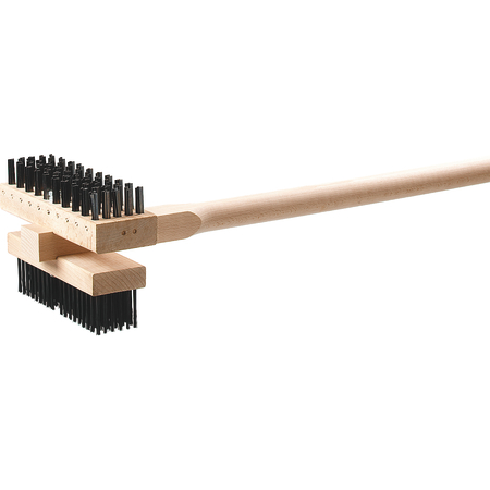 4029400 - Double Broiler King Grill Brush with Handle 48" | Carlisle ...