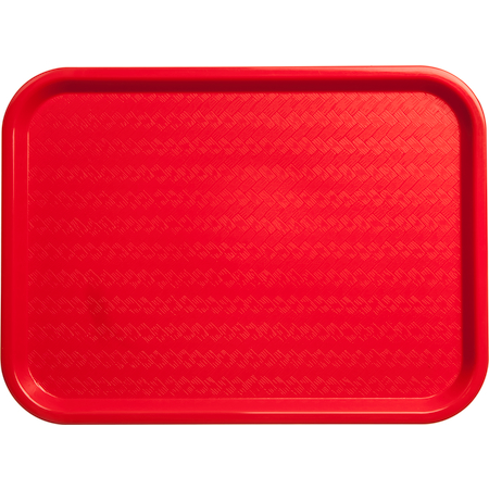 CT121605 - Cafe® Fast Food Cafeteria Tray 12" x 16" - Red | Carlisle ...