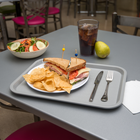 CT121623 - Cafe® Fast Food Cafeteria Tray 12" x 16" - Gray | Carlisle ...