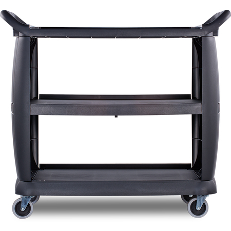 CC224303 - Bussing Cart 23" x 42" x 37.5" - Black | Carlisle ...