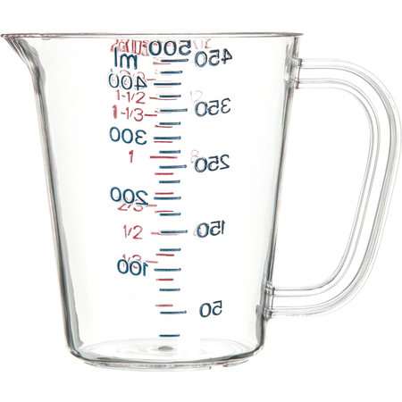 4314207 - Commercial Measuring Cup 1 pt - Clear | Carlisle FoodService ...