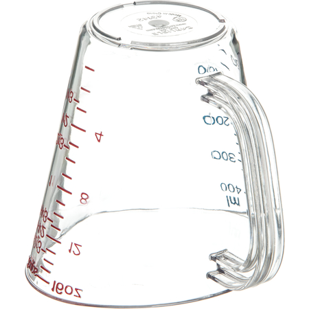 4314207 - Commercial Measuring Cup 1 pt - Clear | Carlisle FoodService ...