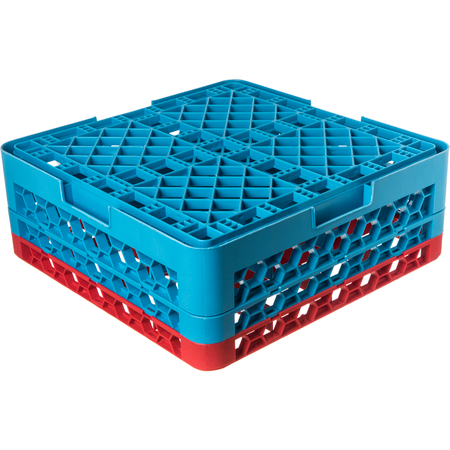 RG16-2C410 - OptiClean™ 16-Compartment Divided Glass Rack with 2 ...