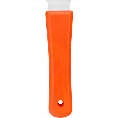 40130EC24 - Steel Handheld Scraper 3" - Orange | Carlisle FoodService ...