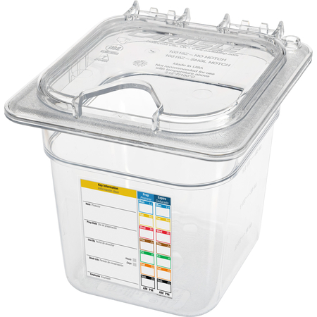 30685IMLUC07 - StorPlus™ PermaLabel™ Polycarbonate Food Pan with ...